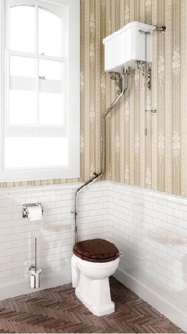 High Level Angled Flush WC | BB Whitebook
