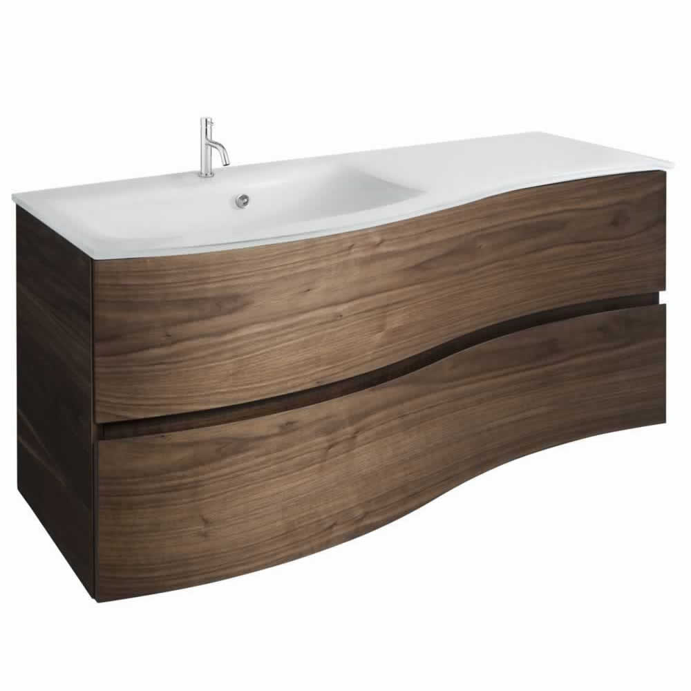 Svelte 120 Unit & Ice White Glass Basin | BB Whitebook