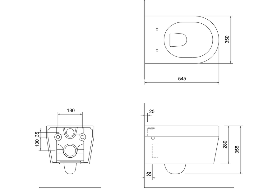 Stadium Wall Hung WC | BB Whitebook