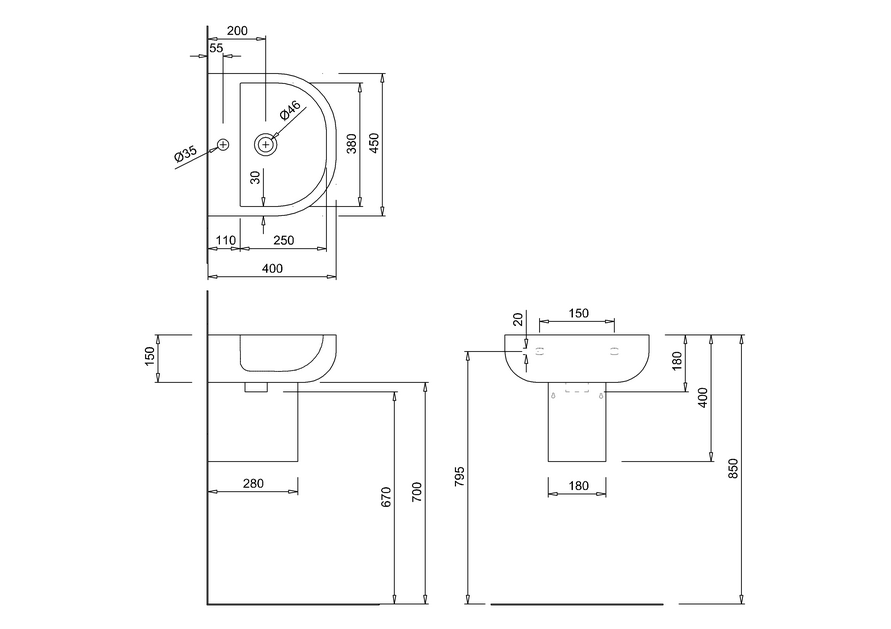 Compact 450 basin | BB Whitebook