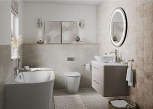 Hoxton Bath/Shower Mixer 2th Brushed Brass | BB Whitebook